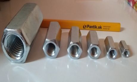 Spojovací materiál Matica šesťhranná predľžovacia, vysoká 3d ...